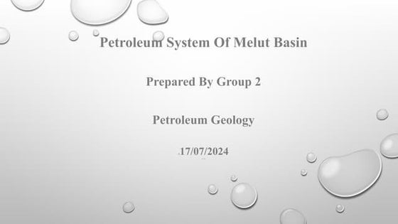 Geology of cambay basin | PPT