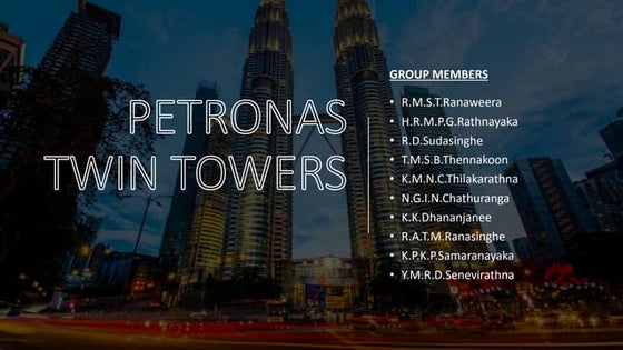 PETRONAS TWIN TOWER.pptx