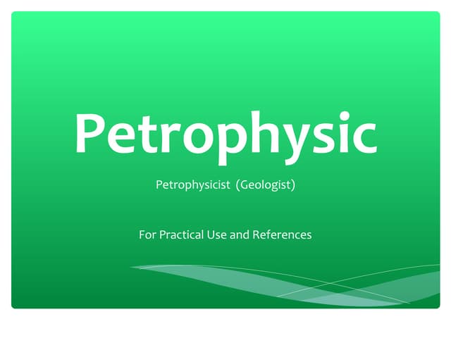 Direct hydrocarbon indicators (DHI) | PDF