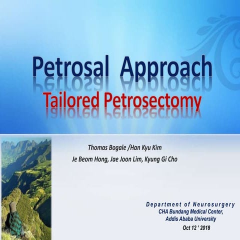 Petrosal%20approach%201012.pptx: Tailored approach | PPTX