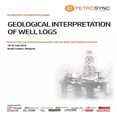 PetroSync - Geological Interpretation of Well Logs | PDF