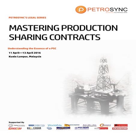 PetroSync - Mastering Production Sharing Contracts | PDF