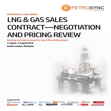 PetroSync - LNG & Gas Sales Contracts-Negotiation and Pricing Review | PDF