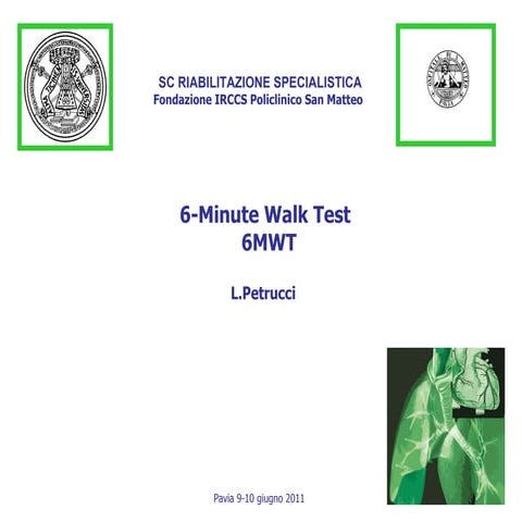 6-minute walking test | PPT