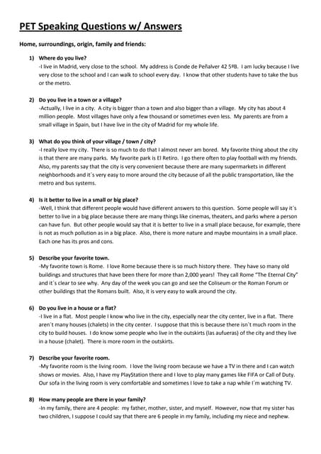 B2 speaking-topics | PDF