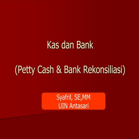 Kas & Bank | PPSX