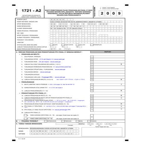 Petunjuk isian-form-1721-a22 | PDF