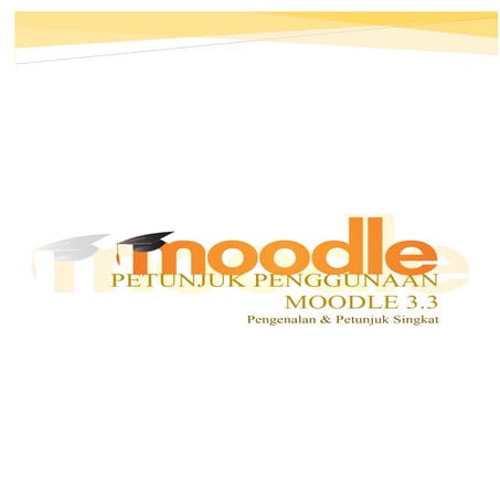 Petunjuk penggunaan moodle | PDF