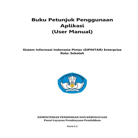 Petunjuk penggunaan sipintar enterprise untuk sekolah | PDF