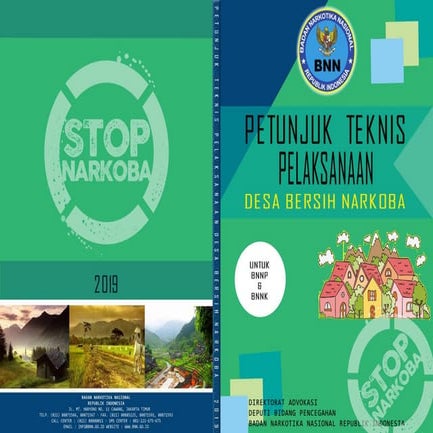 Petunjuk Teknis Pelaksanaan Desa Bersih Narkoba | PDF