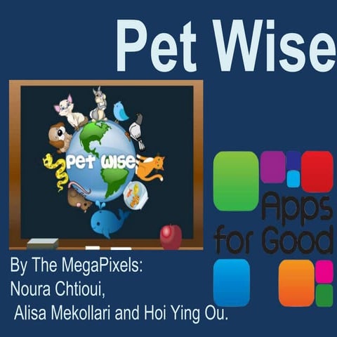 Pet wise app presentation | PPTX
