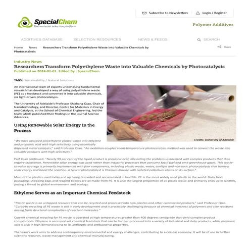 PE waste to valuable Recycle of PE and Circular economy | PDF