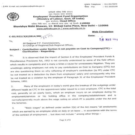 Pf circular-ctc dt 18 mar 2014 | PDF