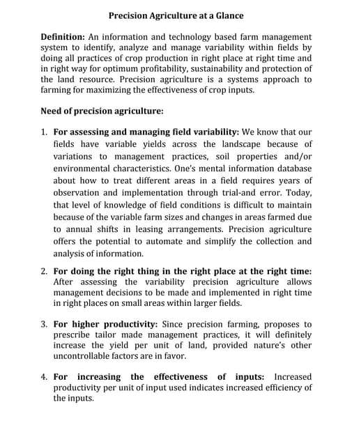 AI3021-IT IN AGRICULTURAL SYSTEM - UNIT-1-Precision Farming.pdf