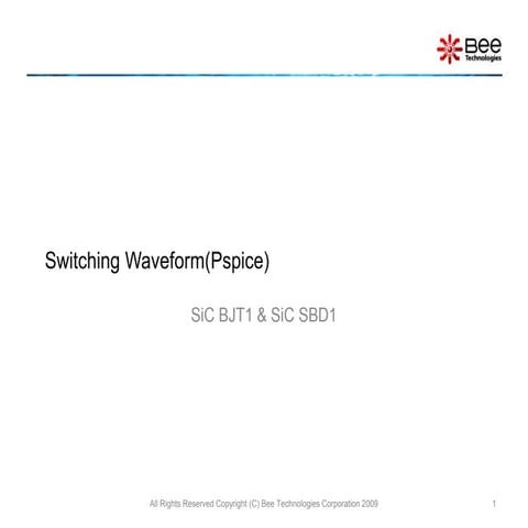 Switching Waveform(Pspice) | PPTX