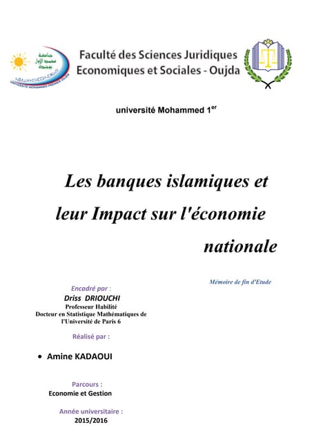 Page de garde arabe | PDF