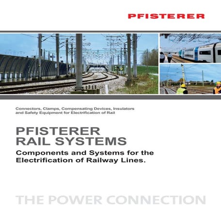 Pfisterer Rail - Connectors, Clamps, Compensating Devices, Insulators ...
