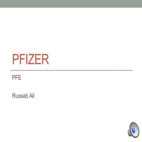 Pfizer | PPT
