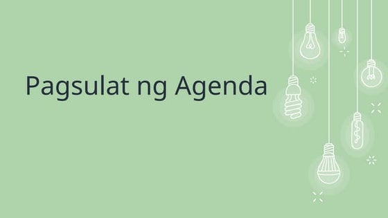 ADYENDA/AGENDA | PPTX