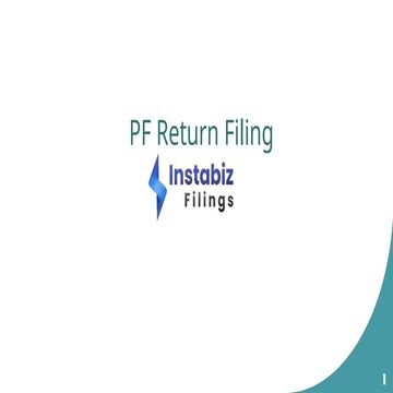 Understanding PF Return Filing Requirements | PPT