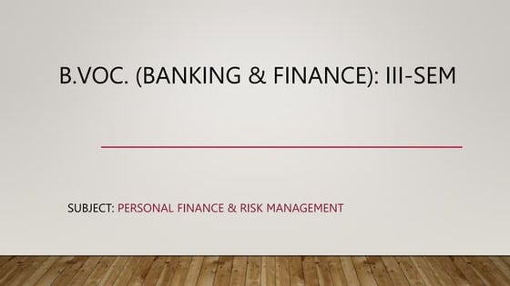 Basics of finance | PPTX | Business Accounting & Finance | Business