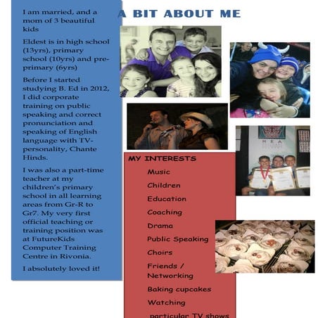 Creating a personal Profile | DOC