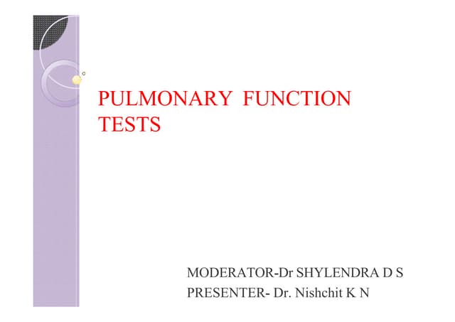 Bedside Pulmonary Function Tests ,Lung Funtion Test.pptx