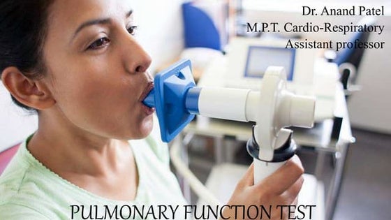 Pulmonary Function Test | PPT