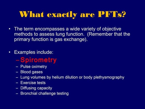 Bed Side Pulmonary Function Tests 7 Pptx