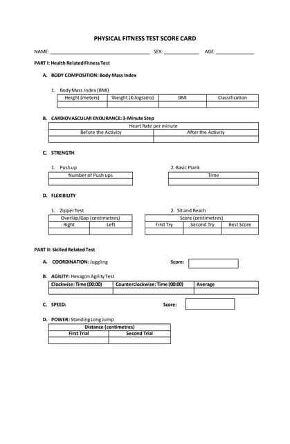 Dance score sheet | PDF