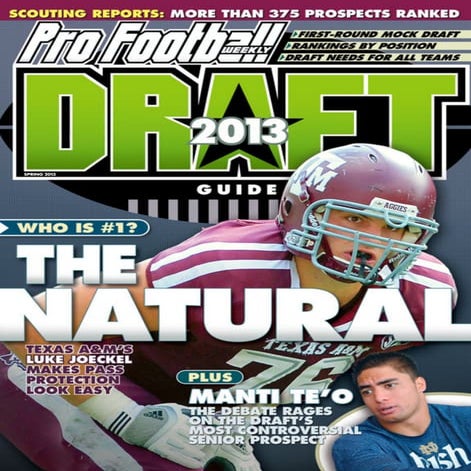 Pro Football Weekly 2013 Draft Magazine | PDF | College Football ...