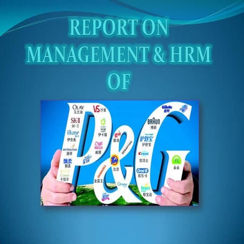 Procter and Gamble HRM report 2015 NAR | PDF