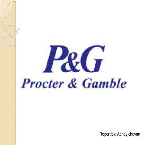 P&g company analysis | PPTX