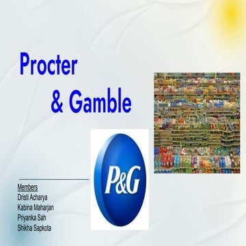 Procter and Gamble case study; Harvard Business Review | PPTX