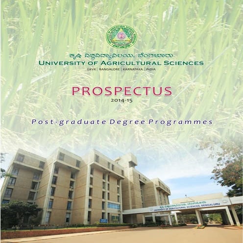 PG Prospectus-2014-15 | PDF | Postgraduate Education | College Education