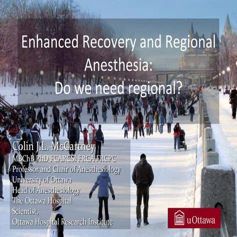 ERAS and regional anesthesia at PGA 2015 | PPTX