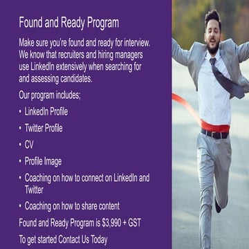 Job Ready Program | PPTX