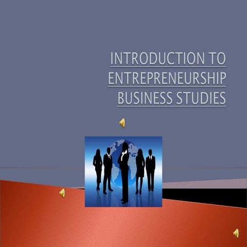 Business studies | PPT | Startups | Business