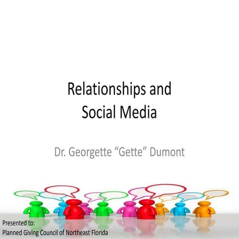 Relationships and Social Media | PPTX