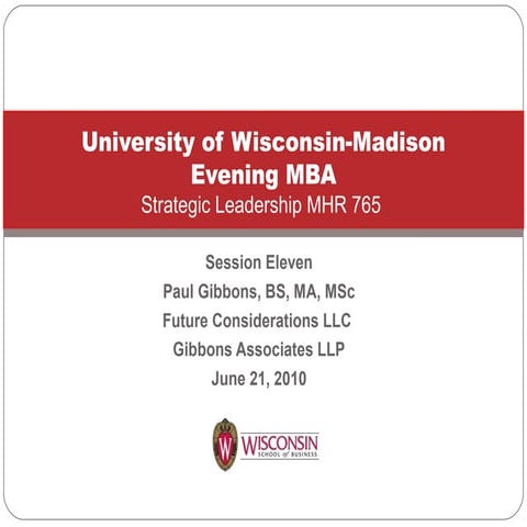 Introduction to Change Management for MBAs | PPT