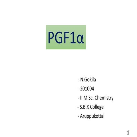 PGF1α.pptx