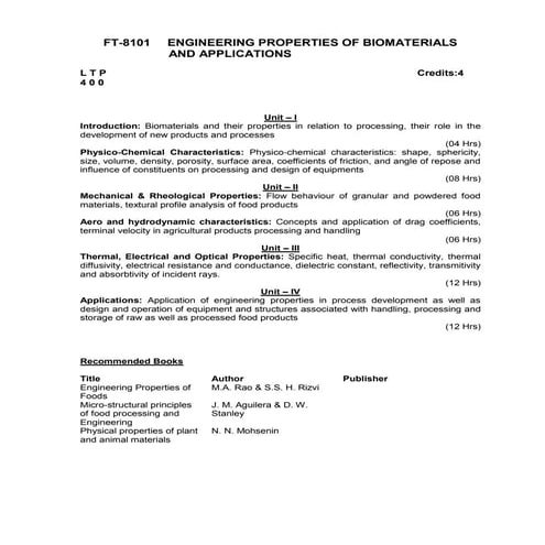 PRINCIPLES OF FOOD ENGINEERING | DOCX