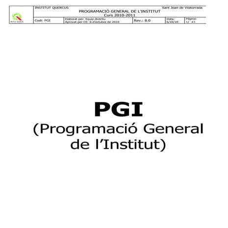 Pgi | PDF