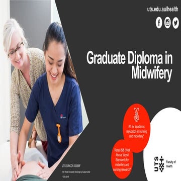 UTS Graduate Diploma of Midwifery Presentation | PPTX