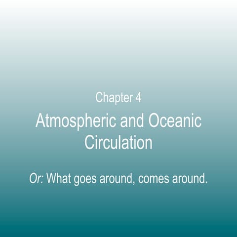 GEOG100--Lecture 06--Atmospheric and ocean circulation | KEY