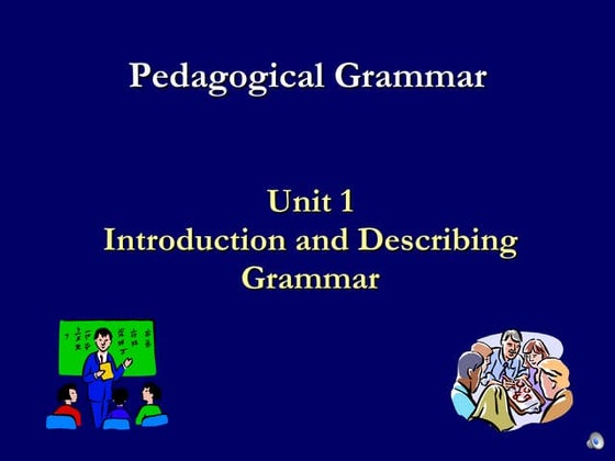 Teaching english grammar | PPT