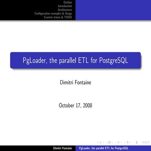 Pgloader | PDF