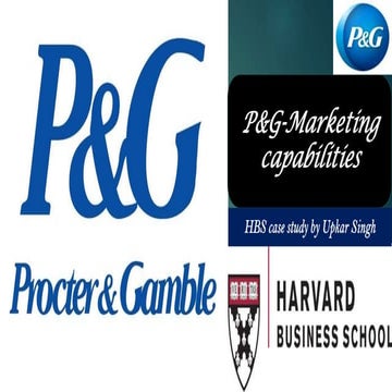 P&G marketing capabilities | PPTX