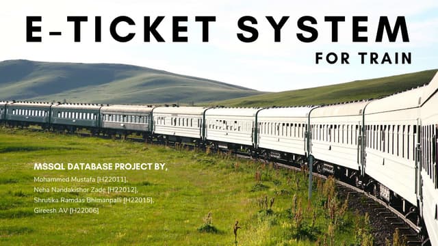 COMPUTER SCIENCE PROJECT OF RAILWAY RESERVATION SYSTEM PYTHON ...