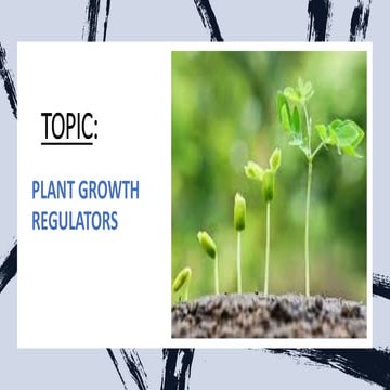 plant growth regulators pdf. For Botany students, plant physiology ...